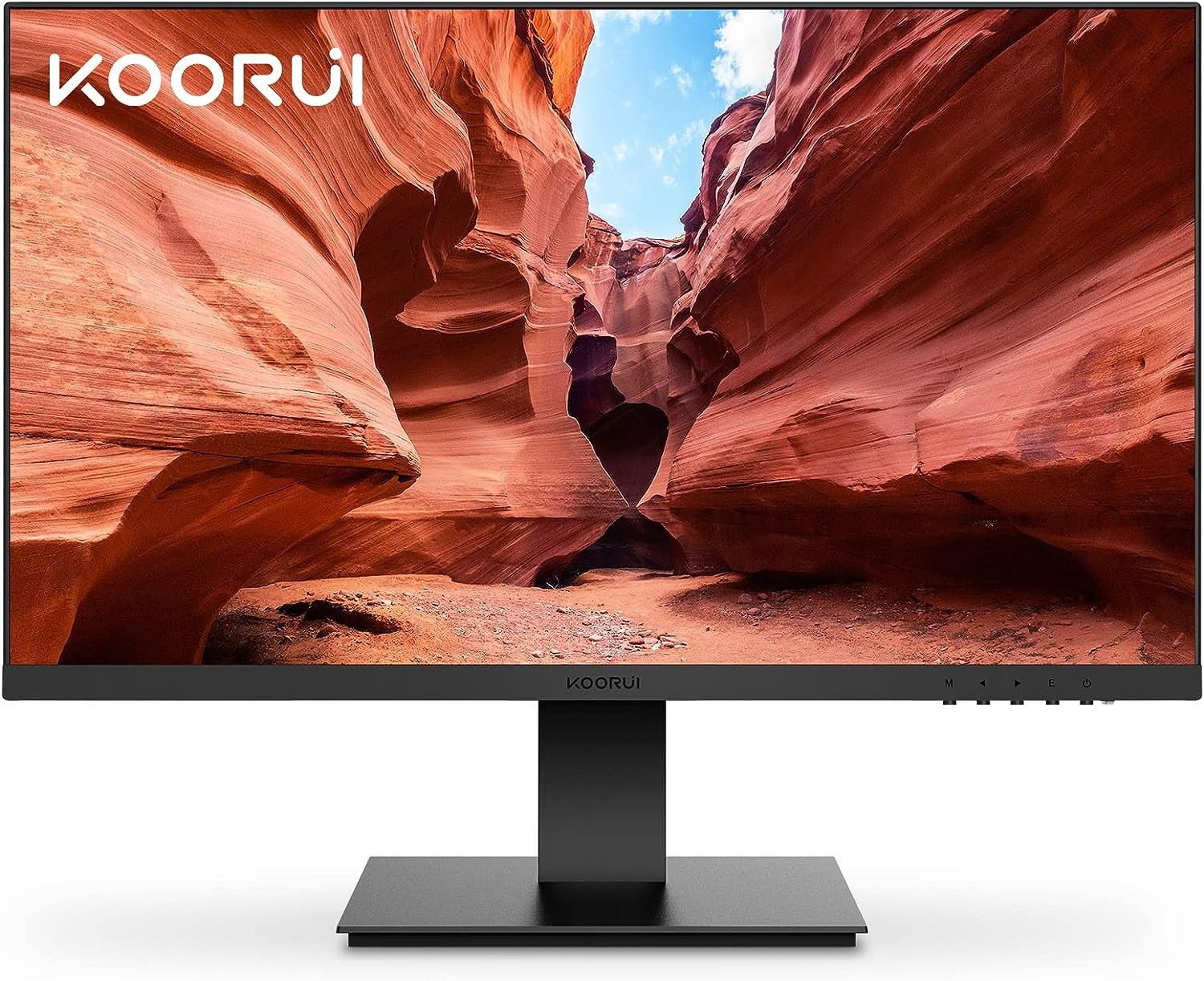 KOORUI 24 Inch FHD Monitor Review - Stay At Home Business