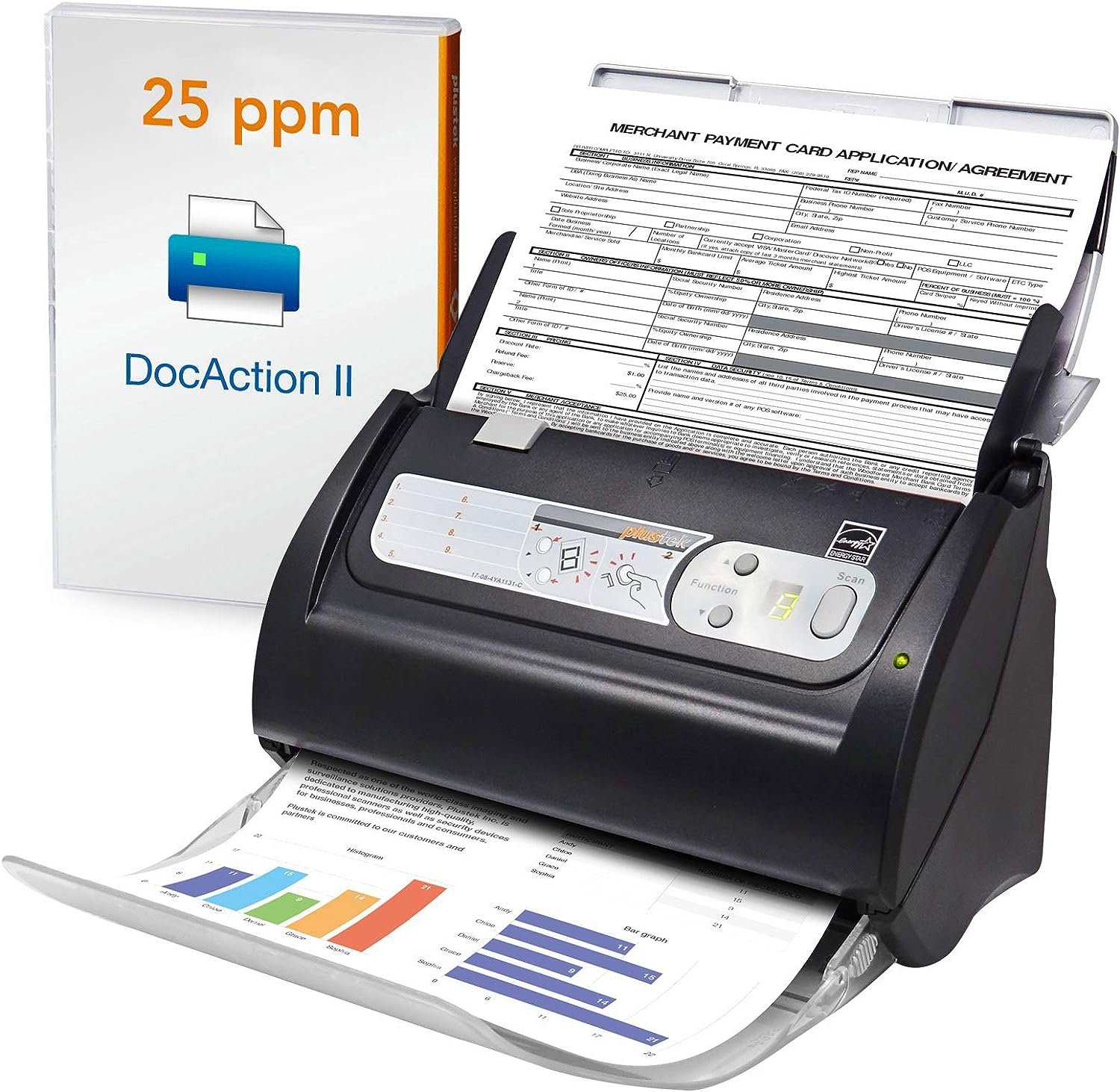 Plustek PS186 High Speed Document Scanner Review - Stay At Home Business