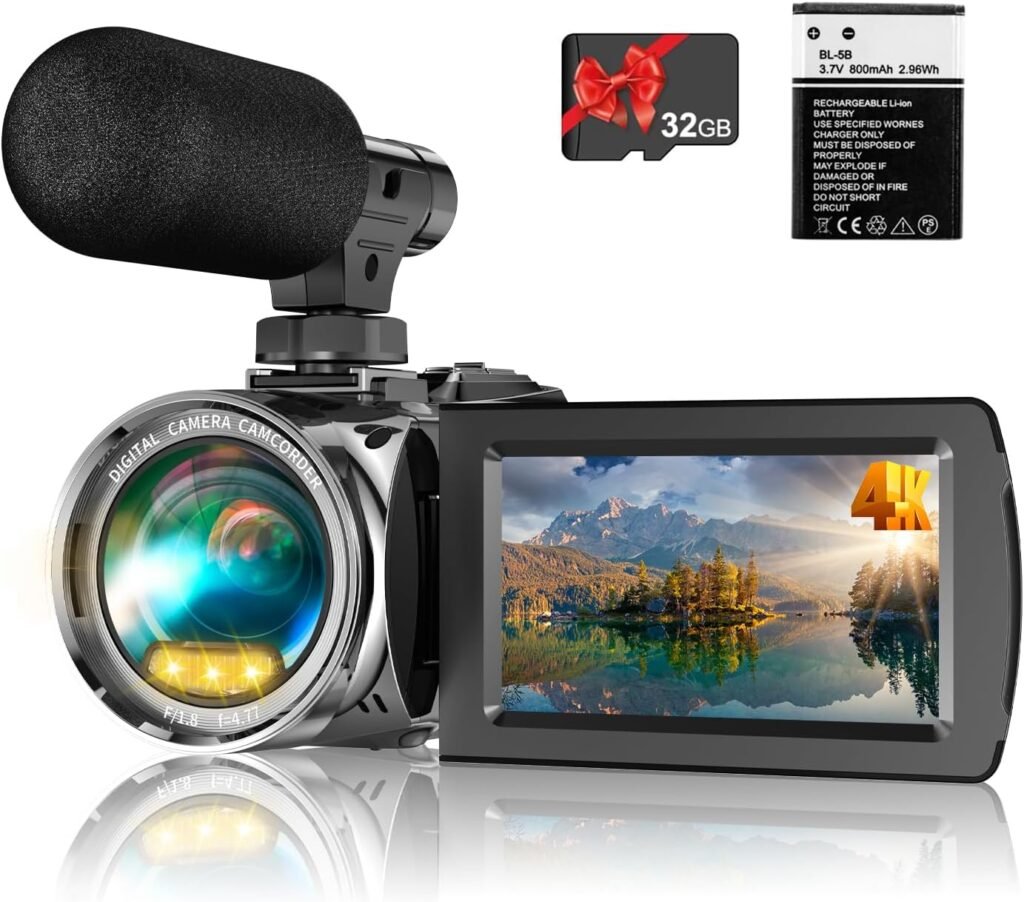 Windancy 4K Video Camera Camcorder Review - Stay At Home Business